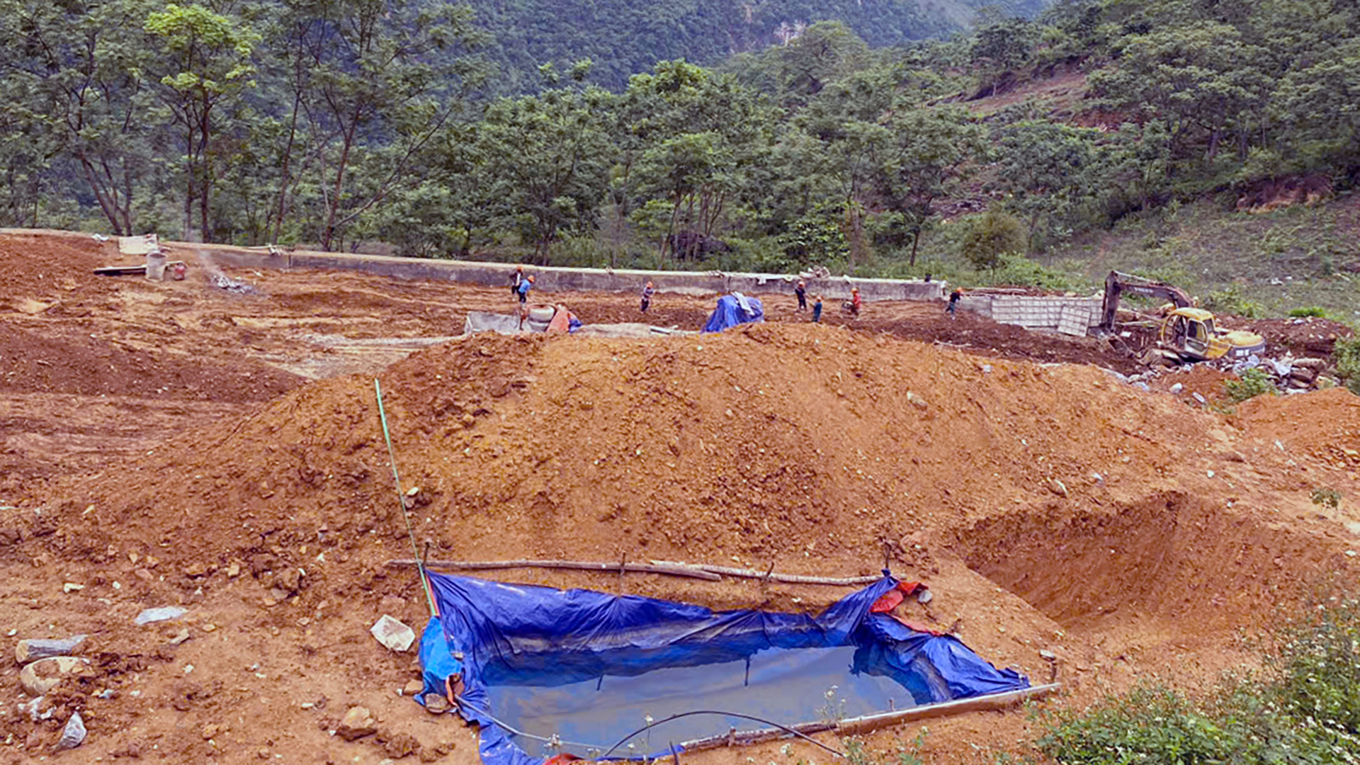 Đoàn công tác Cục An ninh điều tra Bộ Công an làm việc tại xã Pà Vầy Sủ ...